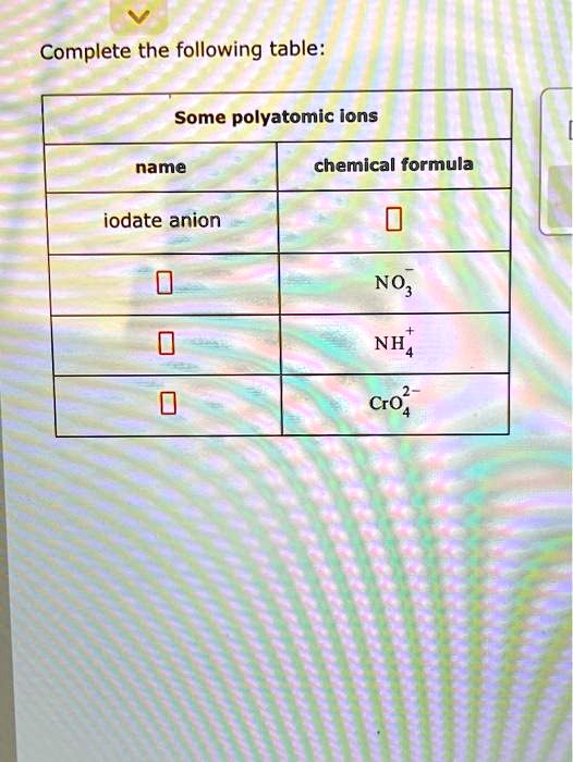 Tin Iodate Formula at Ann Kennedy blog