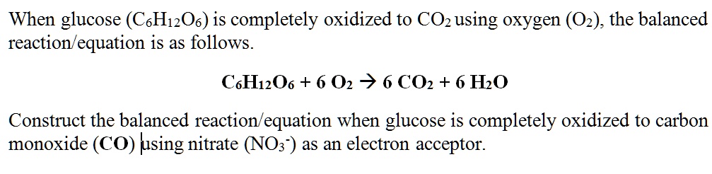 SOLVED: When glucose (C6H12O6) is completely oxidized to CO2 using ...