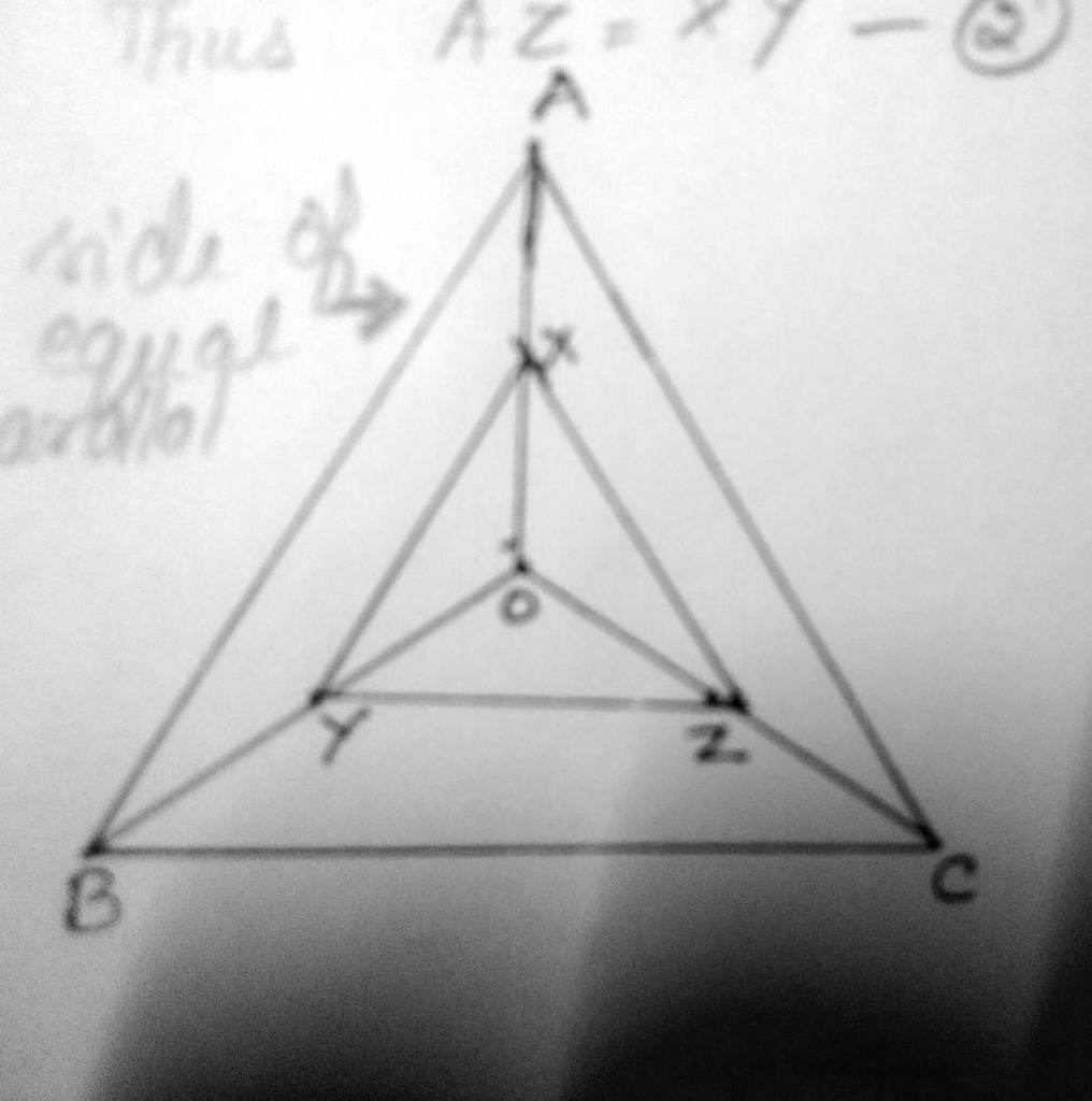 Thus AZ = XY
