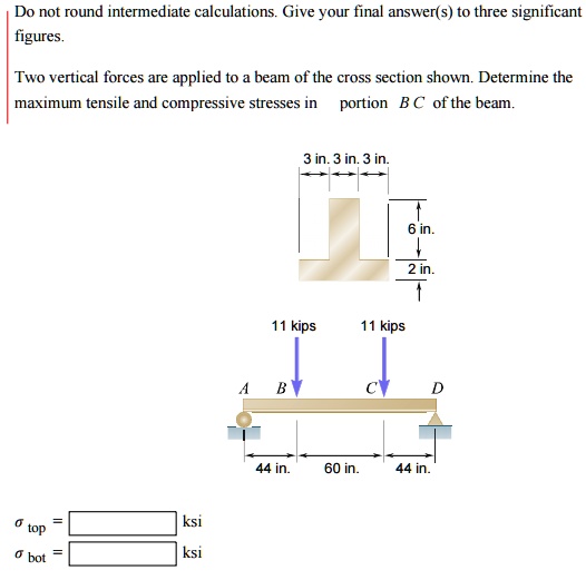 Do not round intermediate calculations. Give your final answer(s) to ...