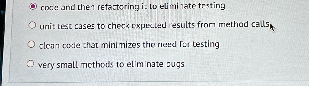 Solved Code And Then Refactoring It To Eliminate Testing Unit Test Cases To Check Expected 3843