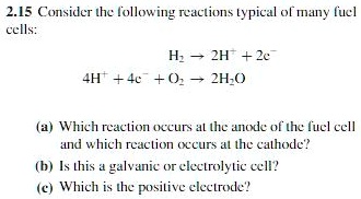 SOLVED: 2.15 Consider the following reactions typical of many fuel ...