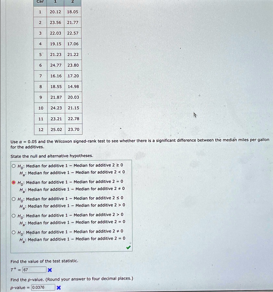 SOLVED: The given text appears to be a combination of a table and a ...