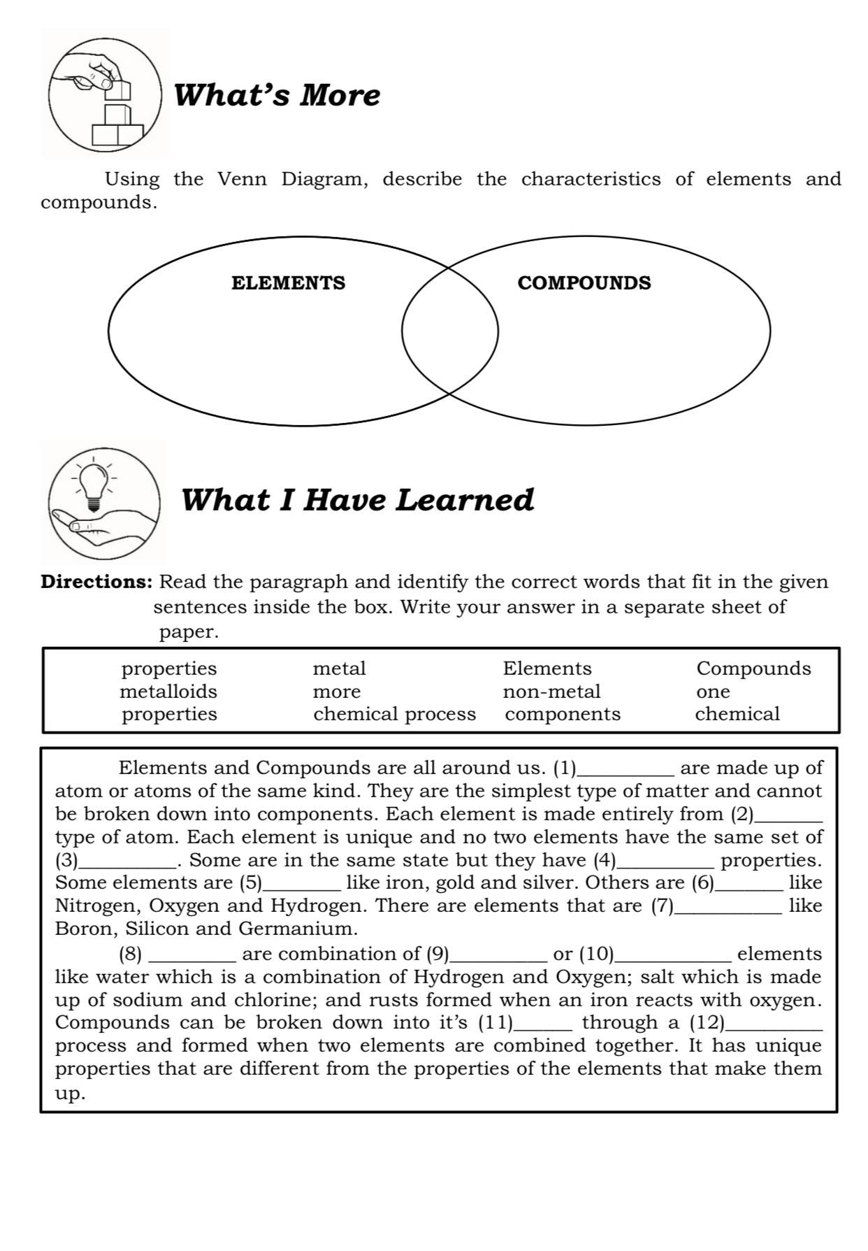 whats more using the venn diagram describe the characteristics of ...