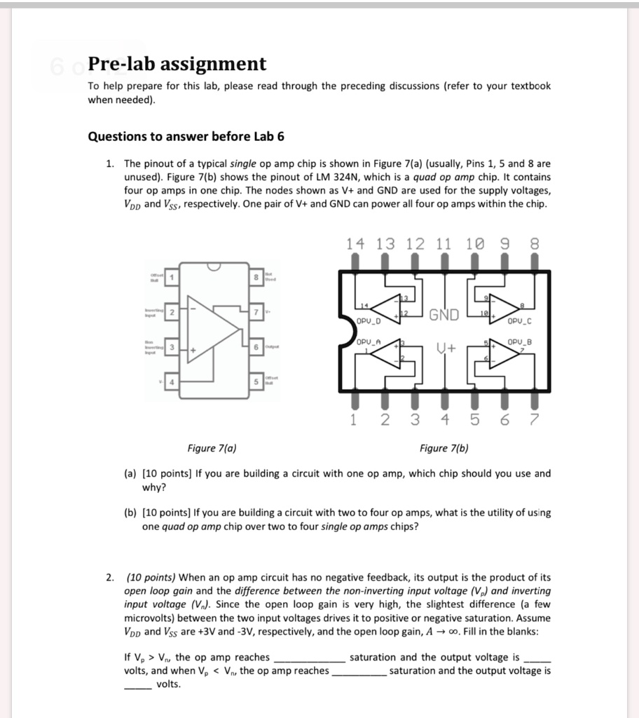Pre-lab assignment To help prepare for this lab, please read through ...