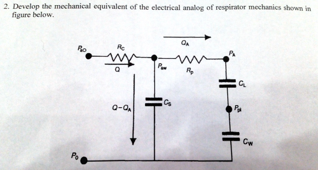2. Develop the mechanical equivalent of the electrical analog of ...