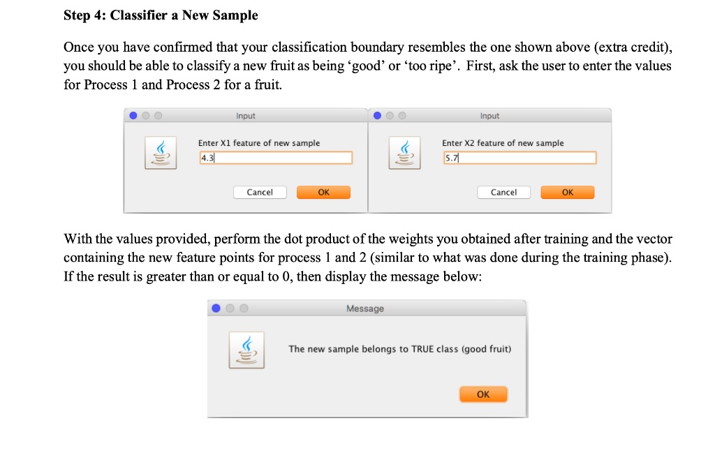 Step 4: Classifier a New Sample Once you have confirmed that your ...