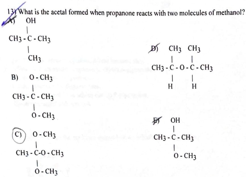 SOLVED: OH CH3-C-CH3 + CH3 DCH3CH3 + CH3-C-O-C-CH3 + H H B) O-CH3 - CH3 ... SOLVED: OH CH3-C-CH3 + CH3 DCH3CH3 + CH3-C-O-C-CH3 + H H B) O-CH3 - CH3 ...