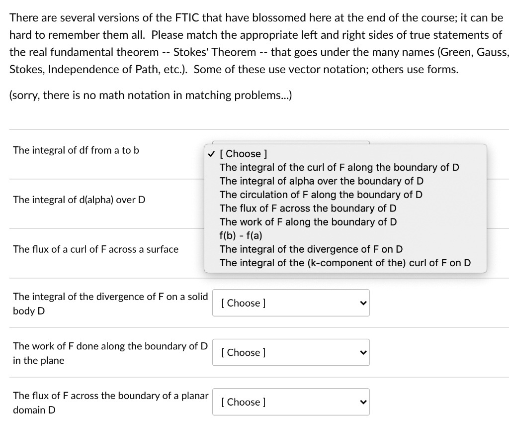 There are several versions of the FTIC that have blossomed...