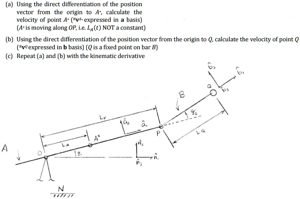 SOLVED: For the schematic shown in the following, using the symbols ...