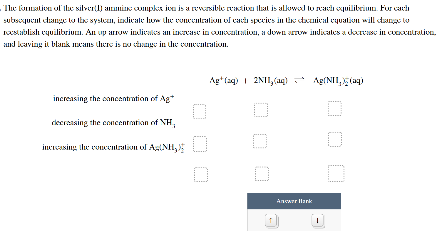 SOLVED: The formation of the silver(I) ammine complex ion is a ...