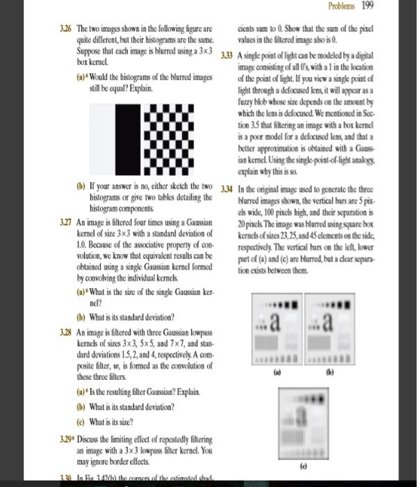 Solved 326 The Two Images Shown In The Following Figure Are Identical