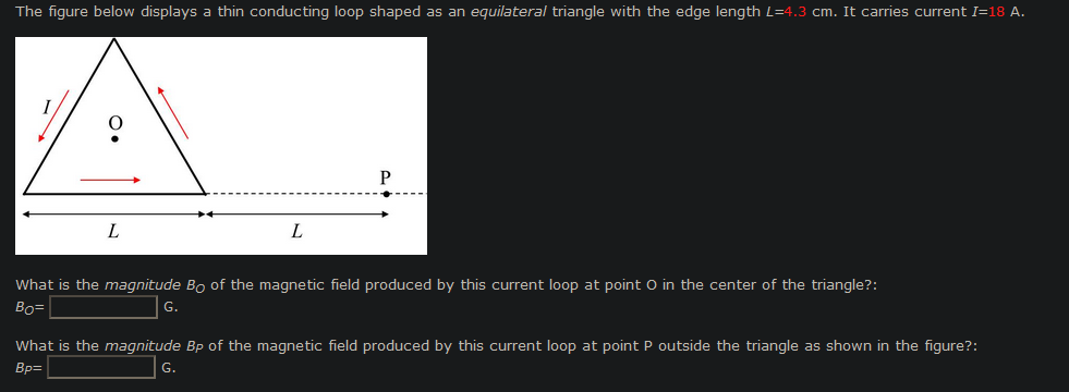 The Figure Below Displays A Thin Conducting Loop Shaped As An