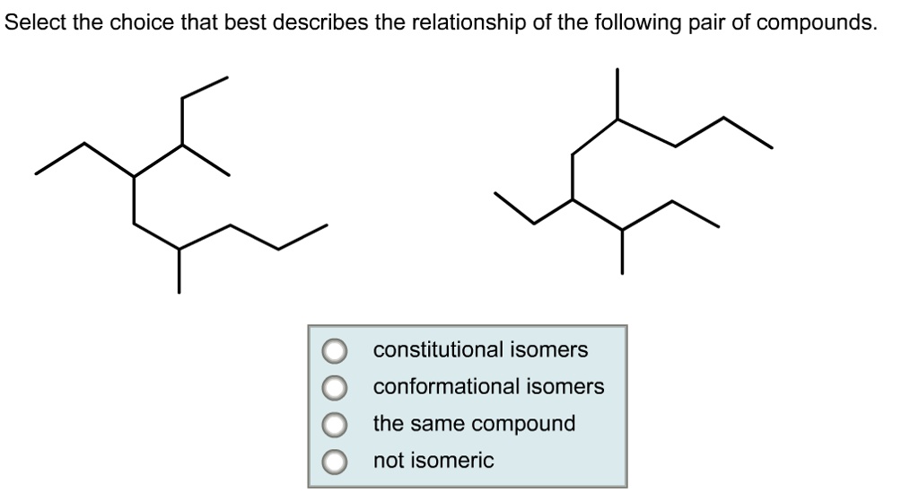 SOLVED: Select the choice that best describes the relationship of the following pair of ...