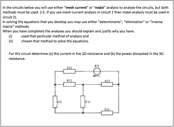 SOLVED: Please show working out and justify why using this method in detail. Thank you! In the ...