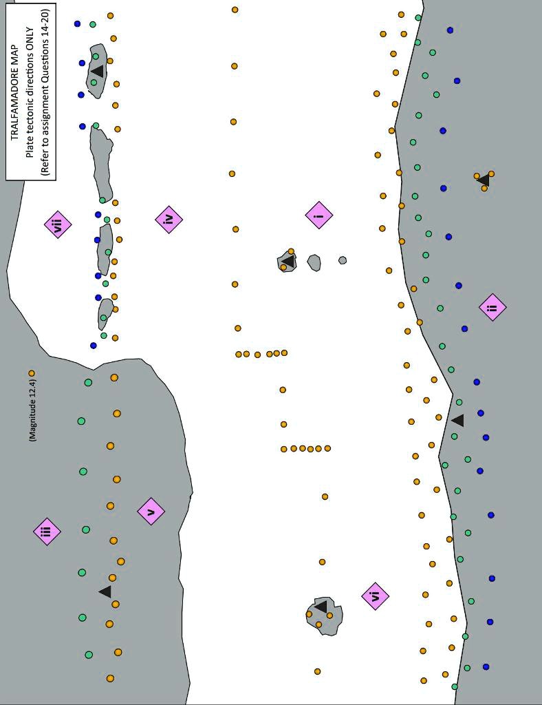 SOLVED: QUESTION 1 The Roman numeral marked 'i' on the map would ...
