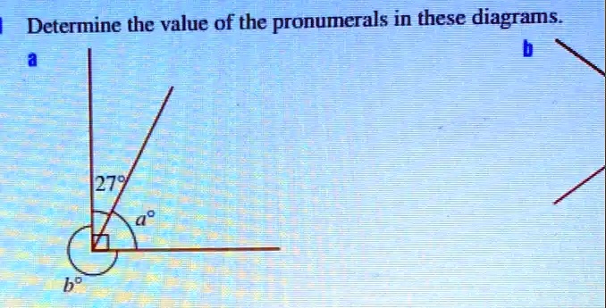 VIDEO solution: Determine the value of the pronumerals in these diagrams.