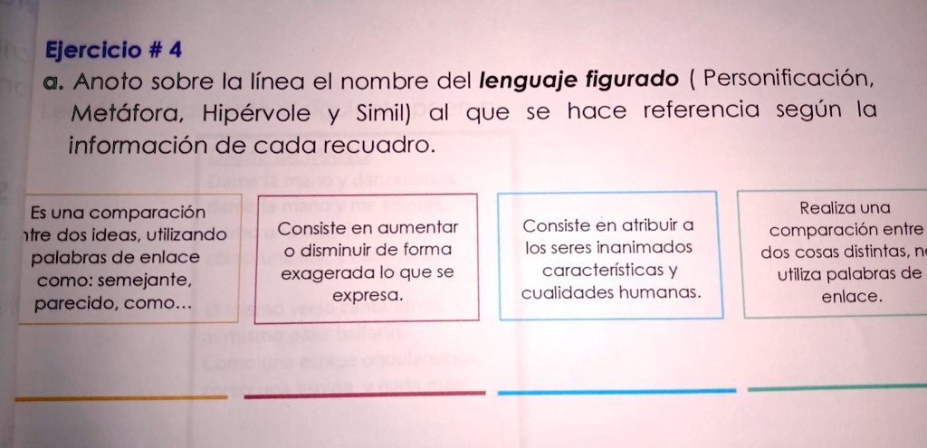 SOLVED: ayuden me porfas es para mañana porfas Ejercicio # 4 a. Anoto ...