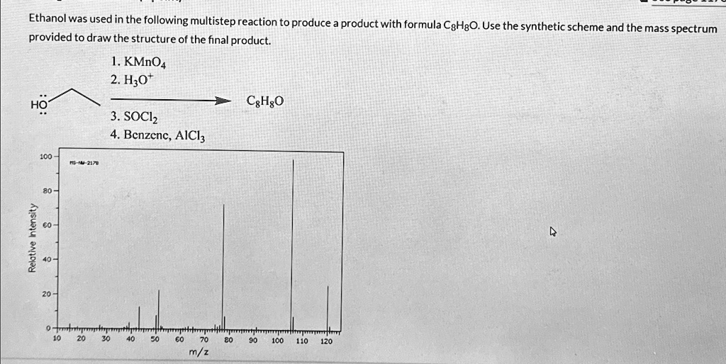 ethanol was used in the following multistep reaction to produce a ...