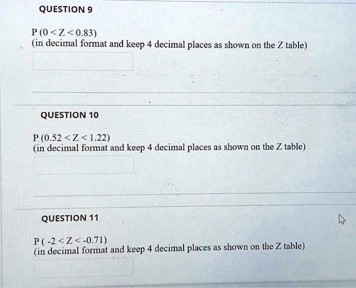 QUESTION 9 P (0