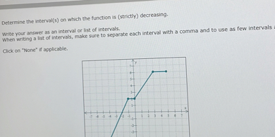 SOLVED: Determine the interval(s) on which the function is (strictly ...
