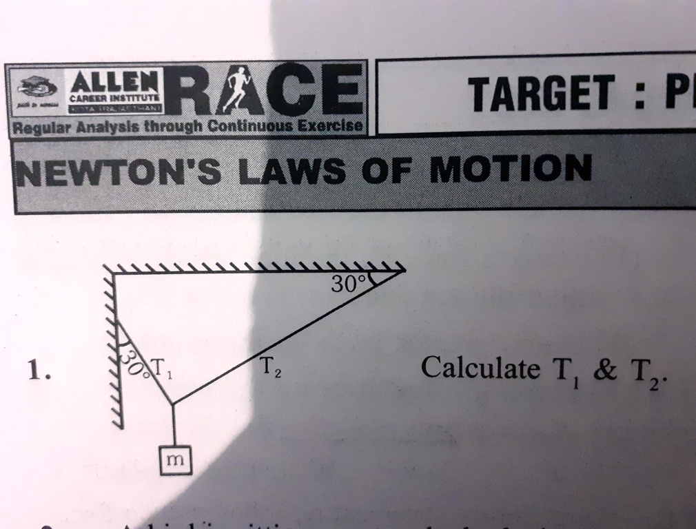 calculate t1 and t2 in the figure 89155 calculate t1 and t2 in the figure 89155