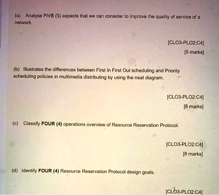 SOLVED: a. Analyze FIVE aspects that we can consider to improve the ...