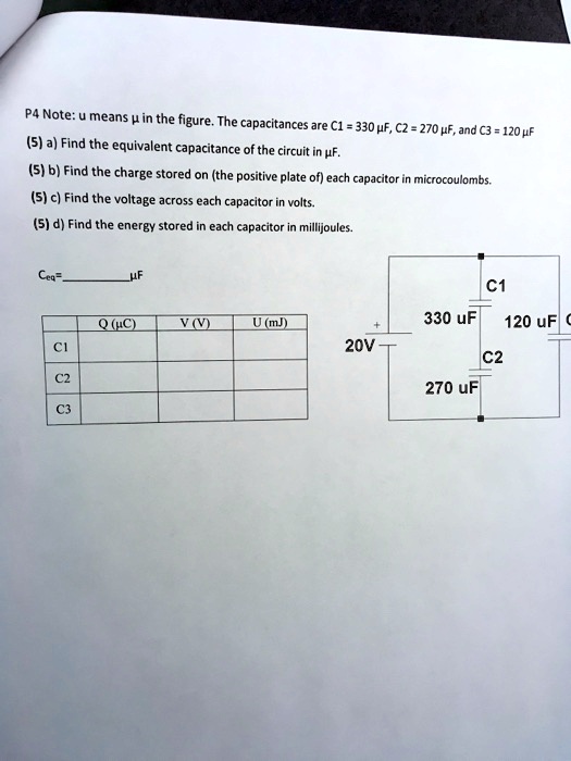 p4 note means h in the figure the capacitances are c1 330 pf c2 270 pf and c3 120 pf s a find ...