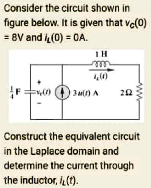 SOLVED: Consider the circuit shown in the figure below. It is given ...