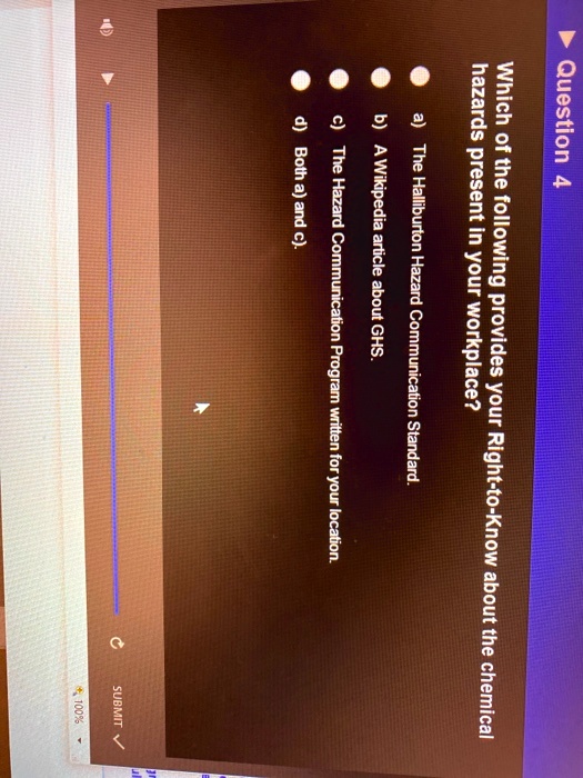 SOLVED: Both a and c d) Question 4: A Wikipedia article about GHS. The ...