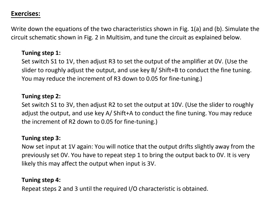 Video Solution Exercises Write Down The Equations Of The Two
