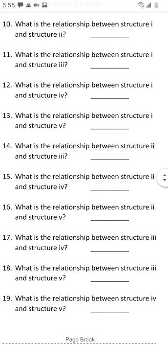 Solved 5 55 What Is The Relationship Between Structure And Structure Ii What Is The