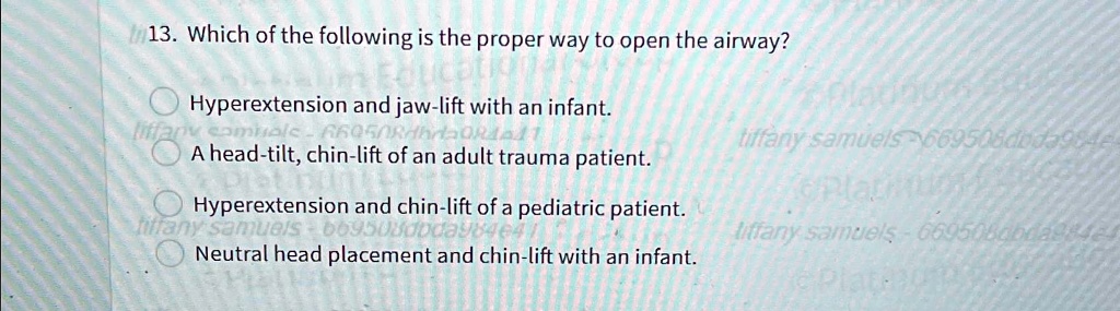 VIDEO solution: Which of the following is the proper way to open the ...