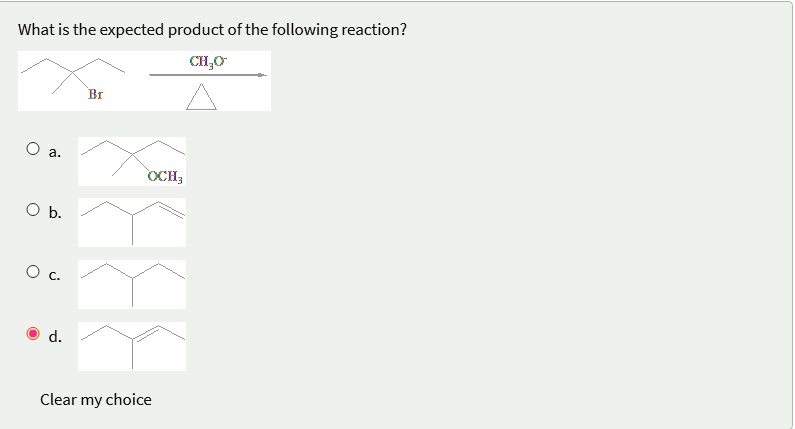 SOLVED: Whatis the expected product ofthe following reaction? CH;O CCH ... SOLVED: Whatis the expected product ofthe following reaction? CH;O CCH ...