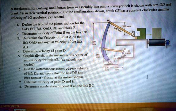 A mechanism for pushing small boxes from an assembly line onto a ...