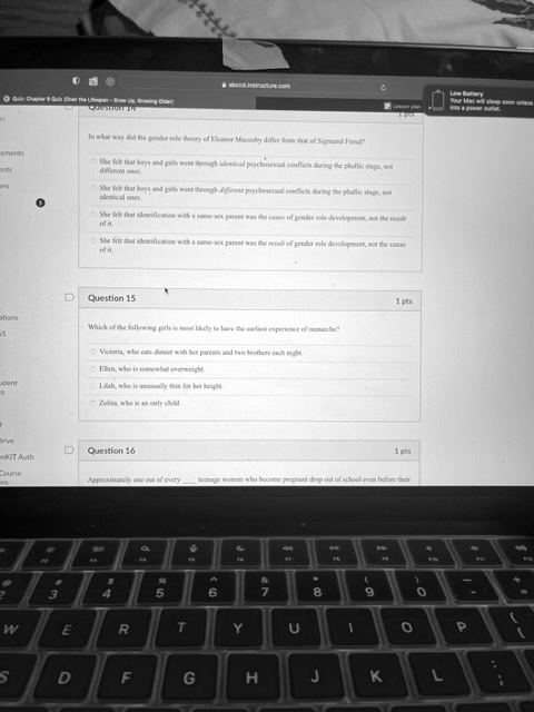 SOLVED: Texts: In what way did the gender role theory of Eleanor ...