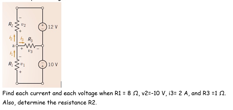 SOLVED: Consider the circuit shown in Figure 1. Notice that the passive convention was used to ...