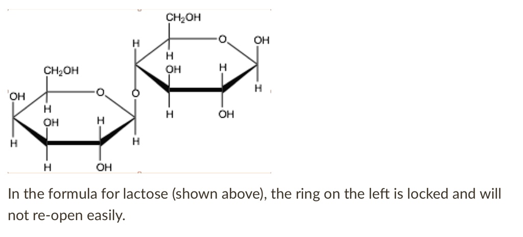 SOLVED:CFKOH OH CHOH 0h OH OH 0h OH In the formula for lactose (shown ...