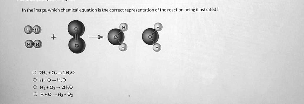 SOLVED: In the image, which chemical equation is the correct ...