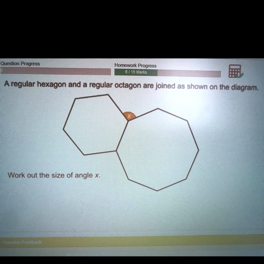 maths anyone help again question progress homework progress 6715 marks aregular hexagon and a ...
