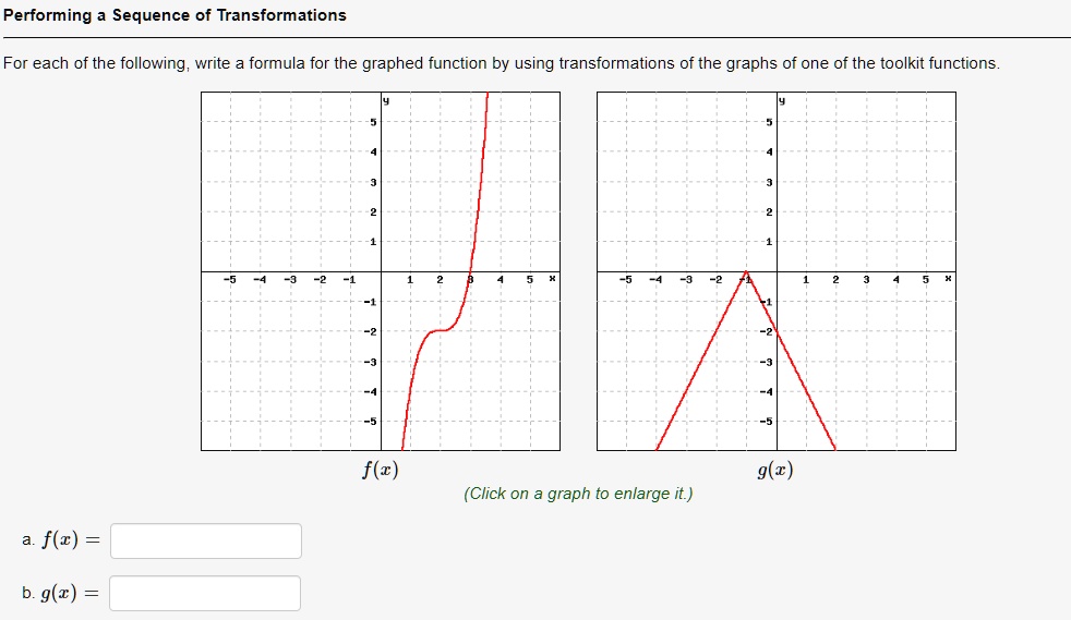 Solved Performing Sequence Of Transformations For Each Of The 9291