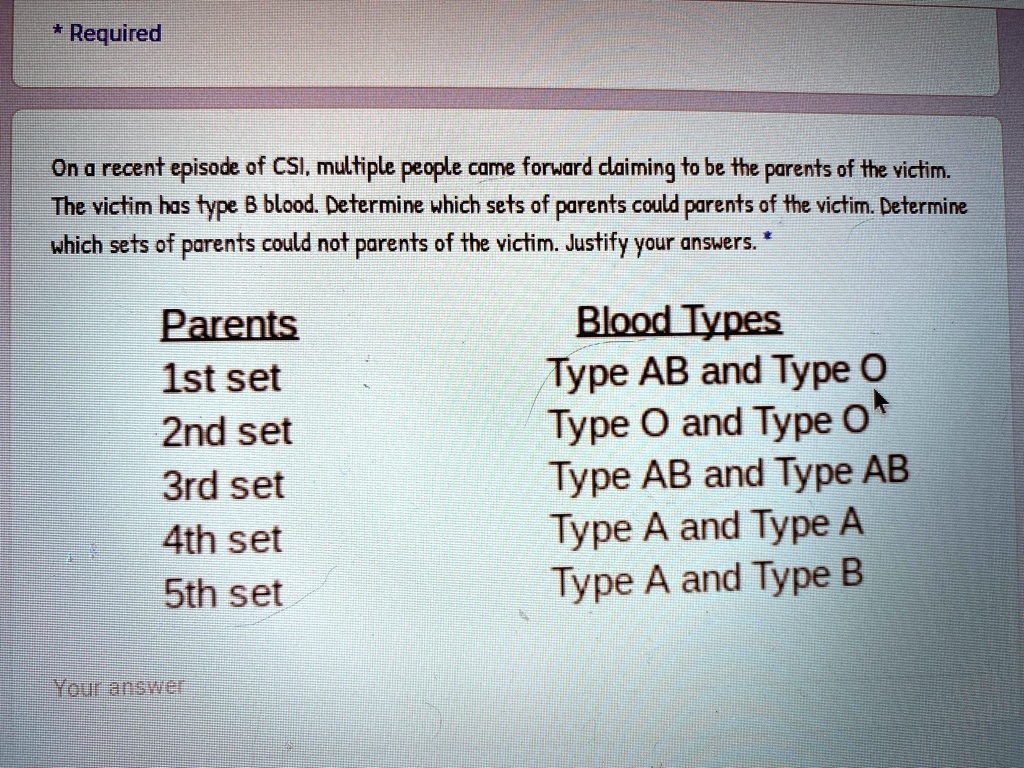 On a recent episode of CSI, multiple people came forward claiming to be ...