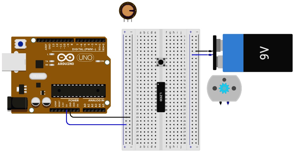 DIGITAL (PWM-) UNO ON ARDUINO POWER ANALOG IN RX+0 293D 9V
