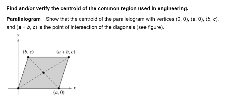 find andlor verify the centroid of the common region used in ...