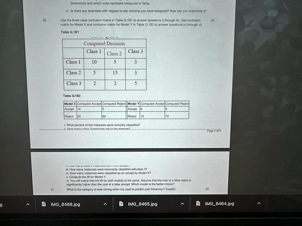 SOLVED: Texts: dimensions and which ones represent measures or facts ...