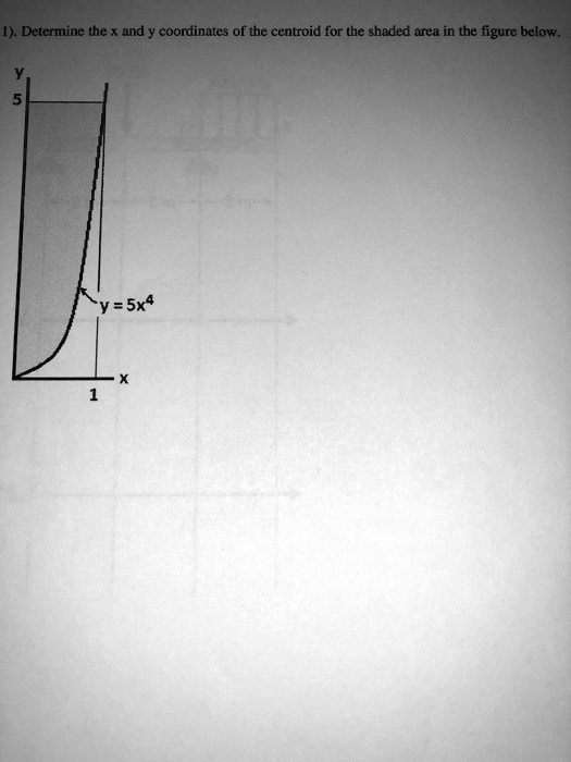 VIDEO solution: 1. Determine the x and y coordinates of the centroid ...