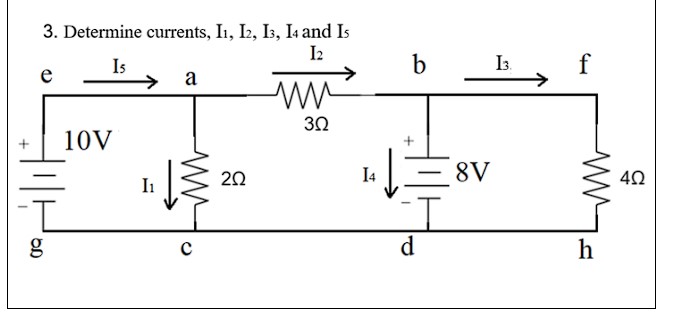 SOLVED: determine currents SOLVED: determine currents