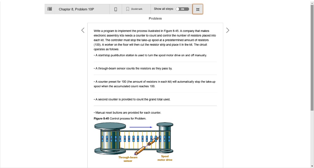 Chapter 8, Problem 10P Problem Write a program to implement the process illustrated in Figure 8 ...