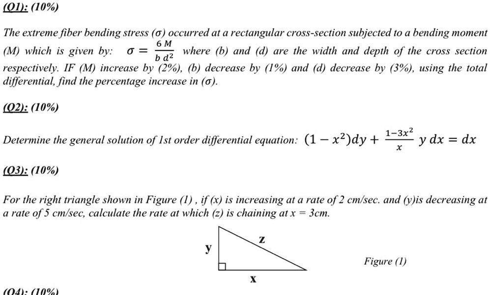 lqlj 10 the extreme fiber bending stress 0 occurred at a rectangular ...