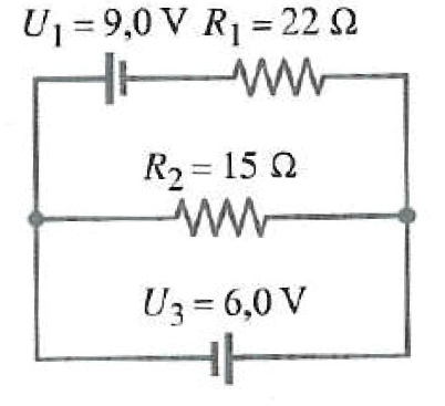 Determine the magnitude and direction of the current through resistors ...
